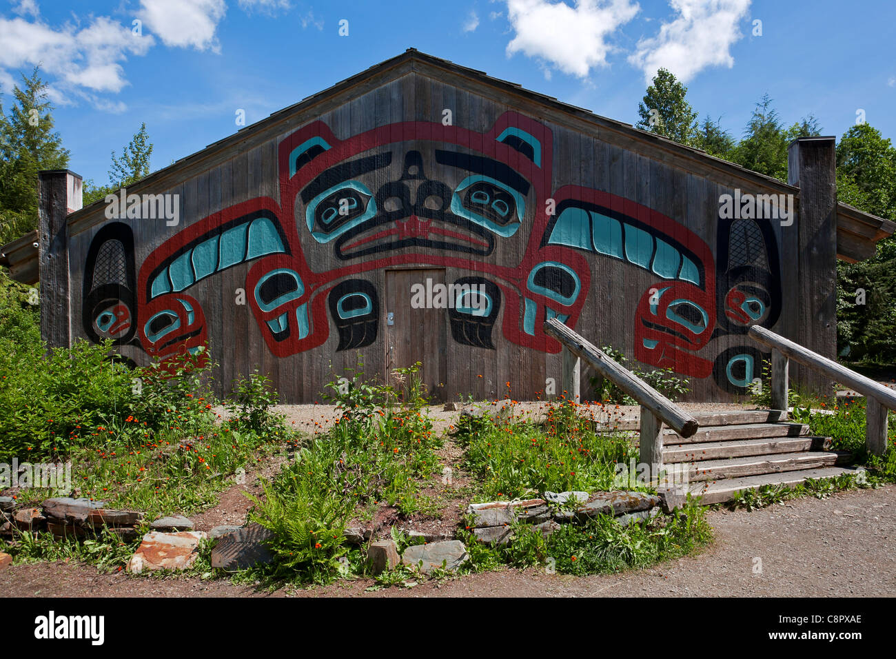 Saxman native village hi-res stock photography and images - Alamy