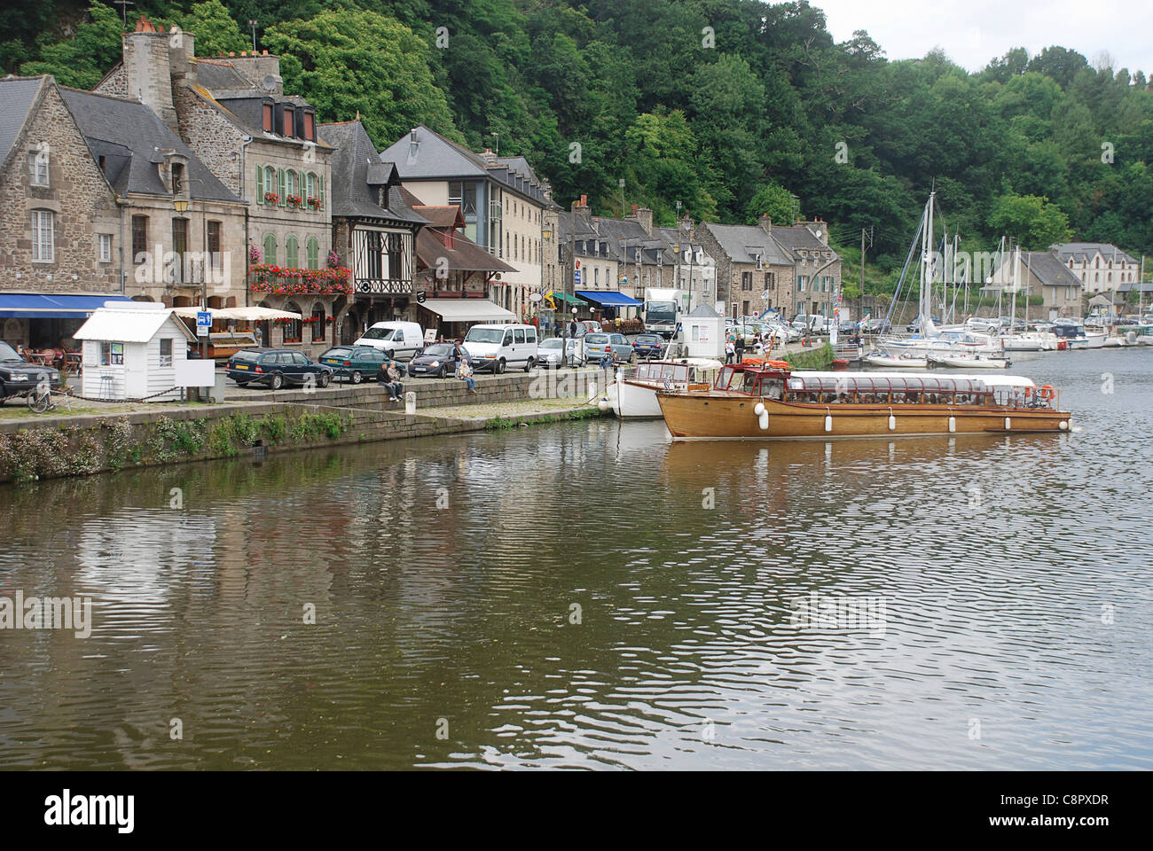 France, Brittany, Dinan, River Rance Stock Photo - Alamy