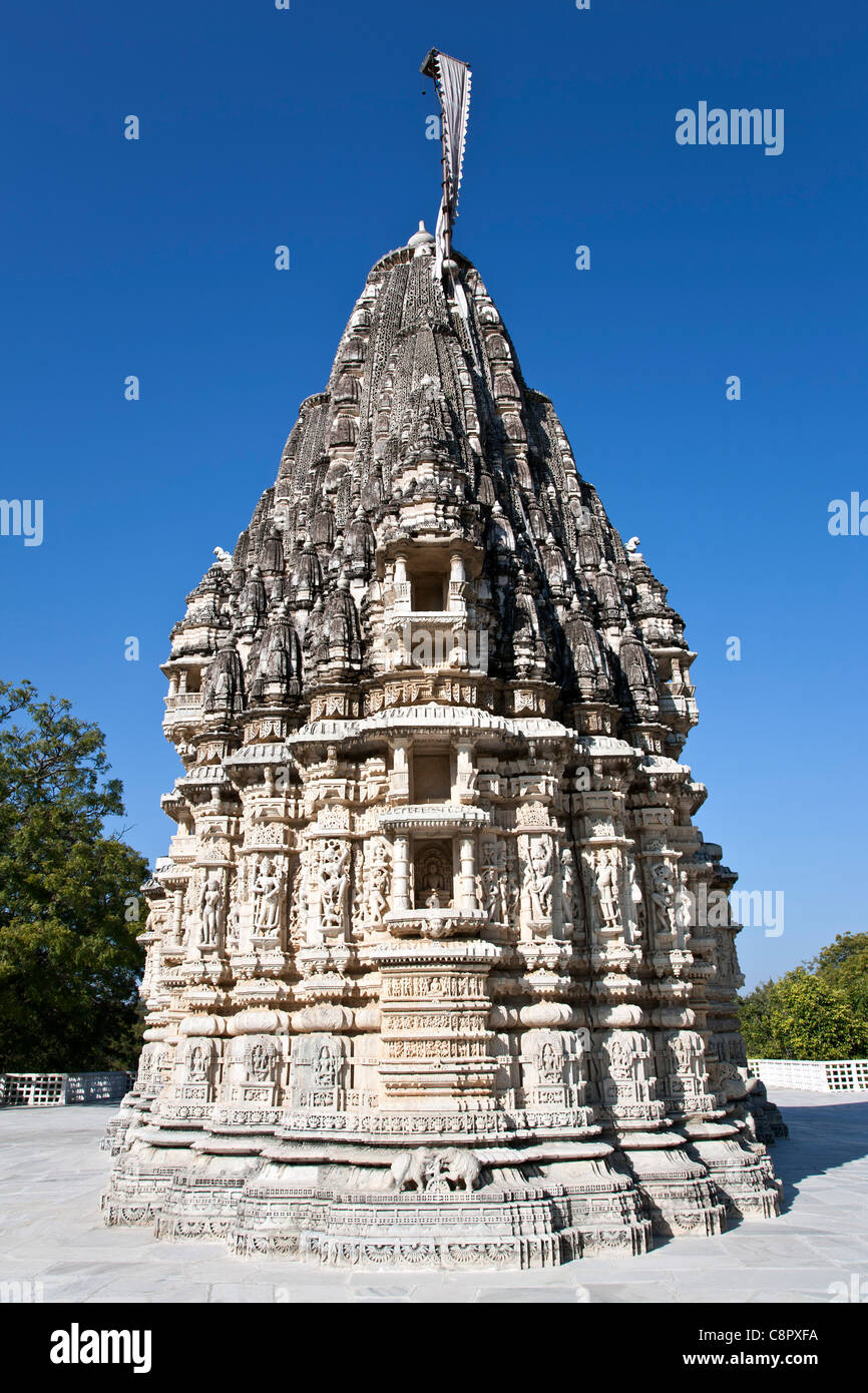 Jain temple. Ranakpur. India Stock Photo - Alamy