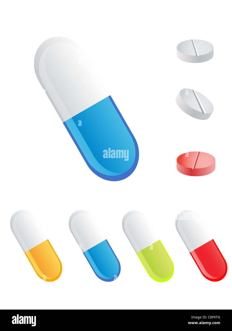 Capsules - medicine Stock Photo - Alamy