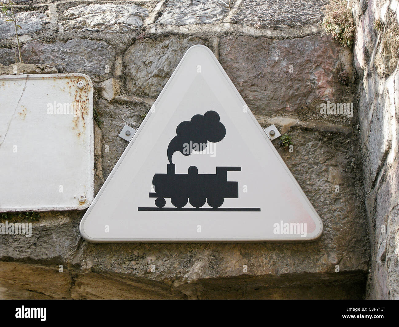 France, train sign Stock Photo - Alamy