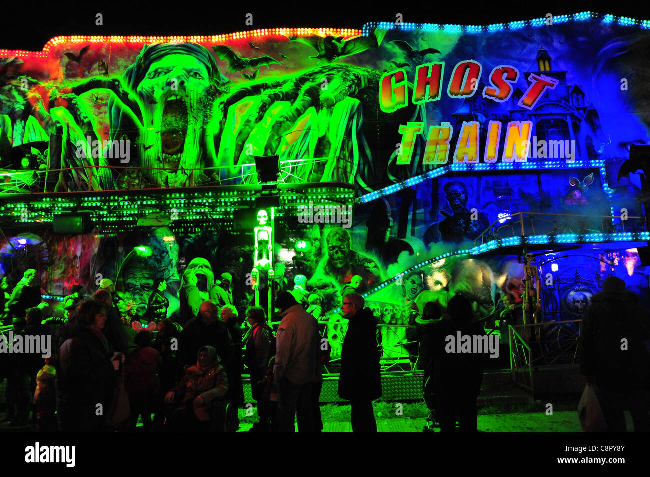 Ghost Train Ride High Resolution Stock Photography and Images - Alamy