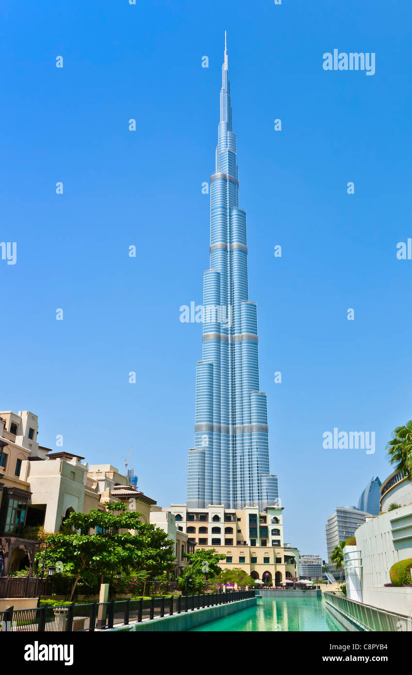 Dubai Mall Burj Khalifa complex Dubai, United Arab Emirates, UAE middle ...