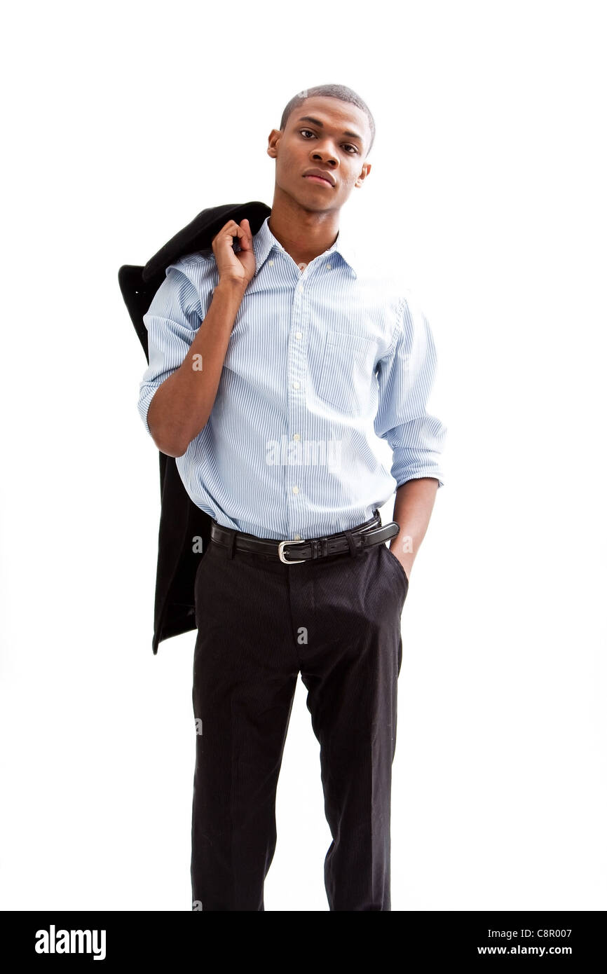 Young business man Stock Photo - Alamy