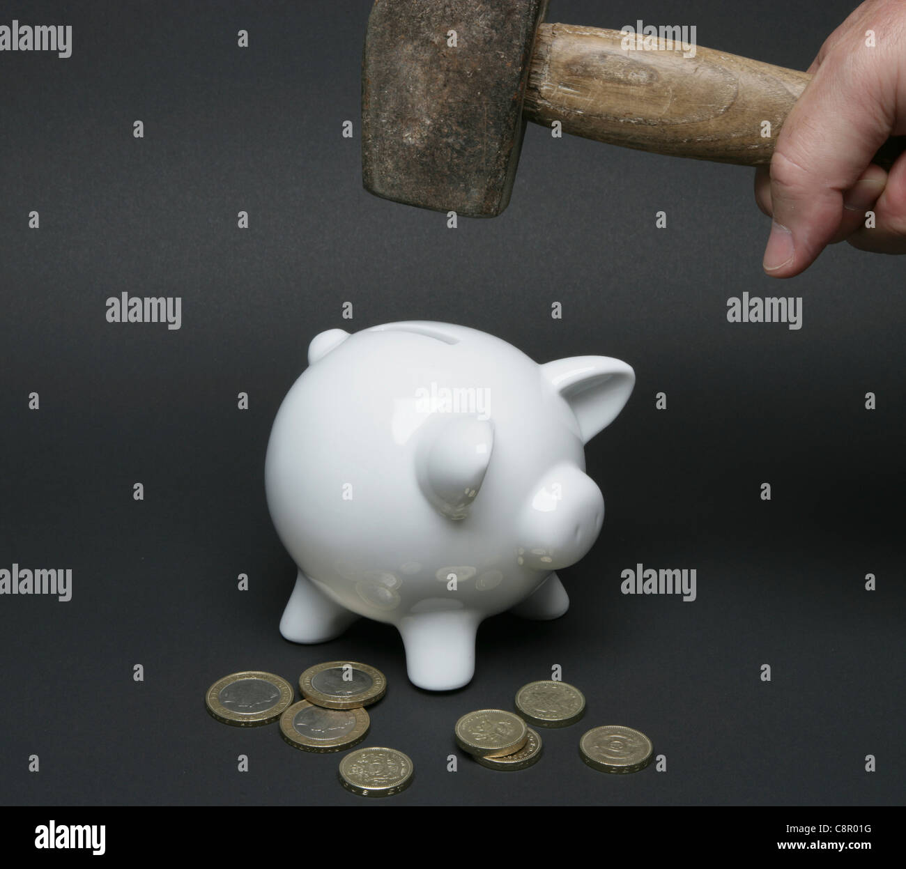 Hammer and stake hi-res stock photography and images - Alamy