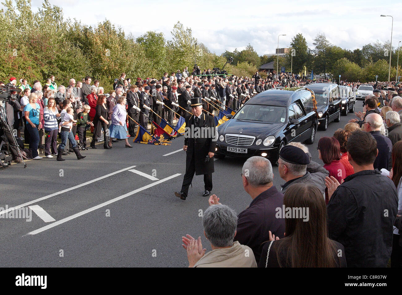 Sergeant barry weston repatriation hi-res stock photography and images ...