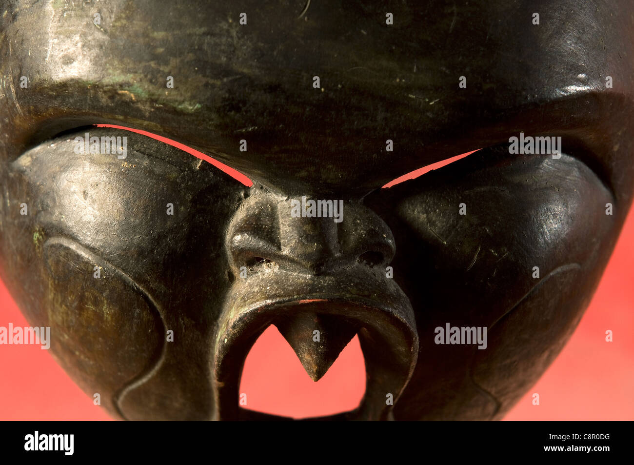 Balinese dance mask in studio setting Stock Photo - Alamy