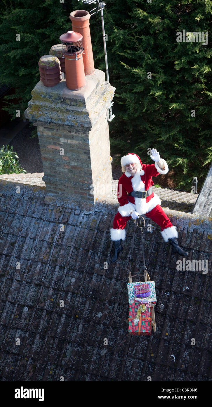 Sled of santa claus hi-res stock photography and images - Alamy