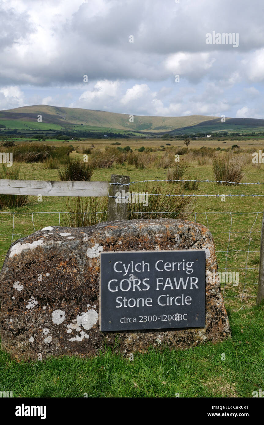 Preseli hills stone circle hi-res stock photography and images - Alamy