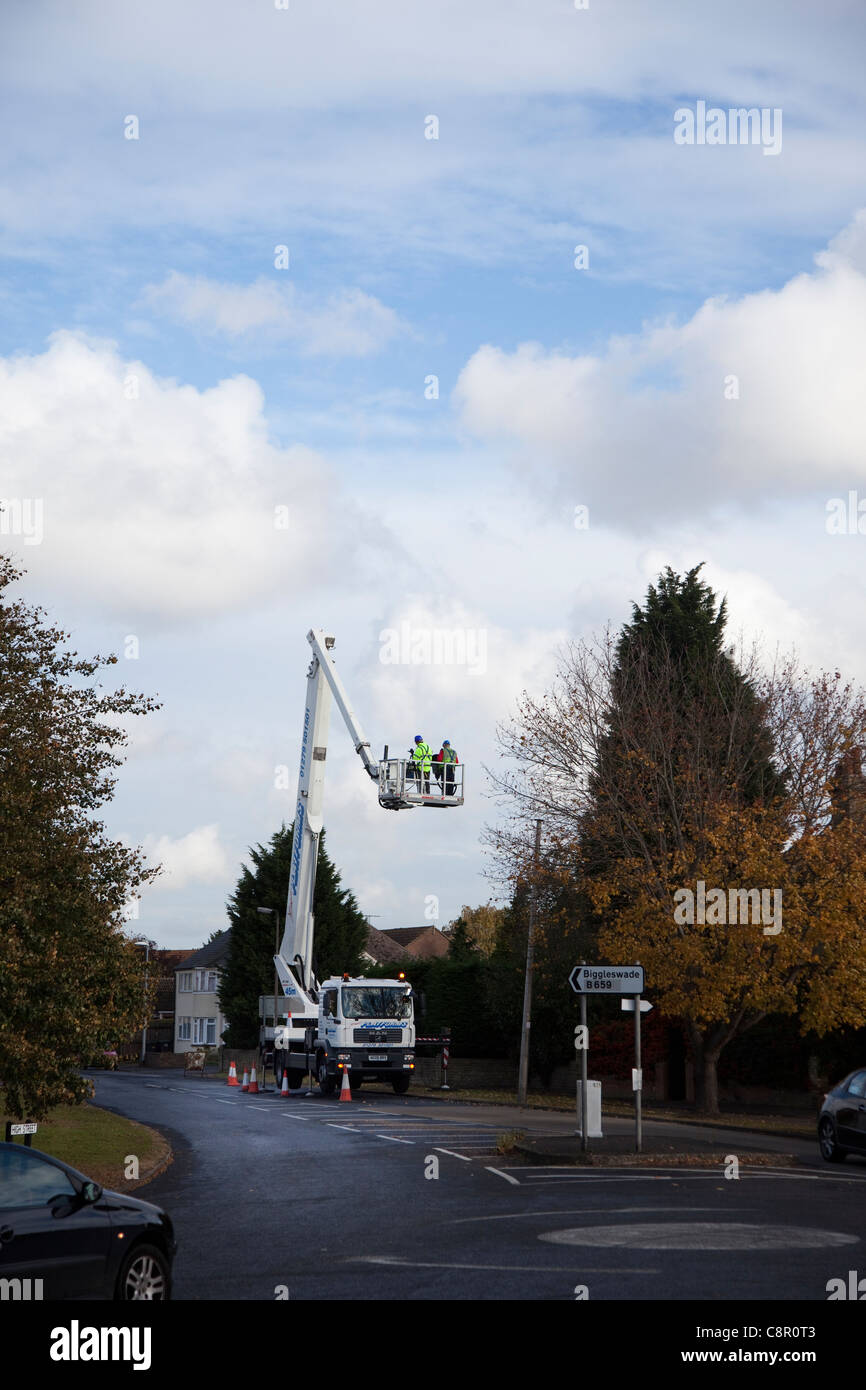 Aerial platform UK Stock Photo - Alamy