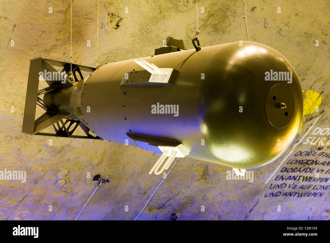 La Coupole, WWII German rocket launch site, St. Omer, France Stock ...