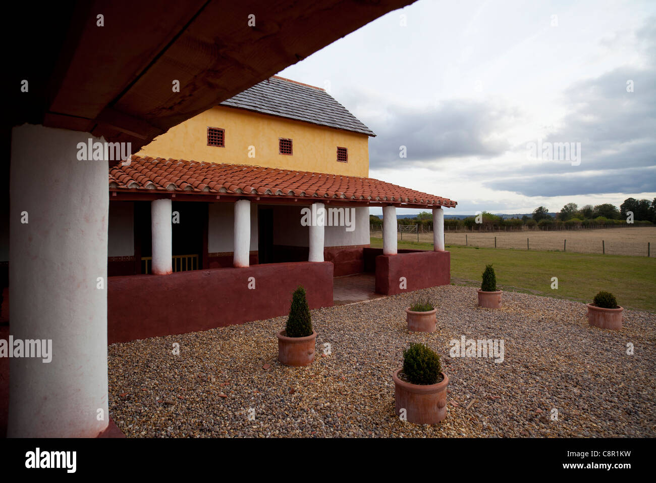 Roman house reconstruction hi-res stock photography and images - Alamy