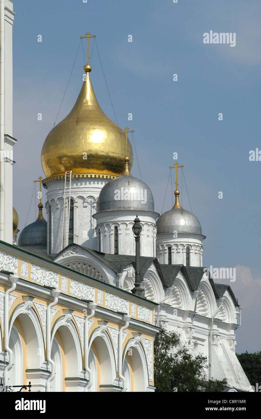 Archangel Cathedral in Moscow Kremlin, Russia Stock Photo - Alamy