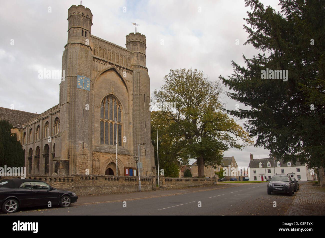 Abbey Church Thorney Stock Photo - Alamy