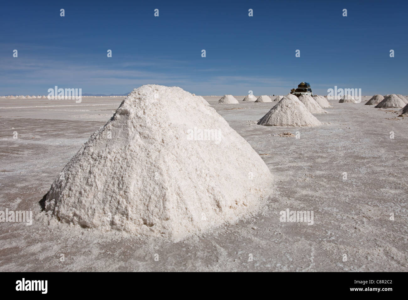 Salt production south america hi-res stock photography and images - Alamy