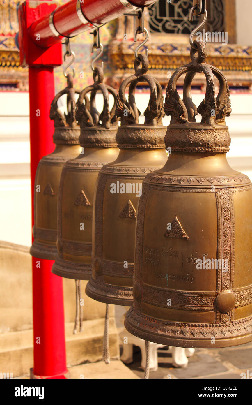 Holy bell in Temple Stock Photo - Alamy