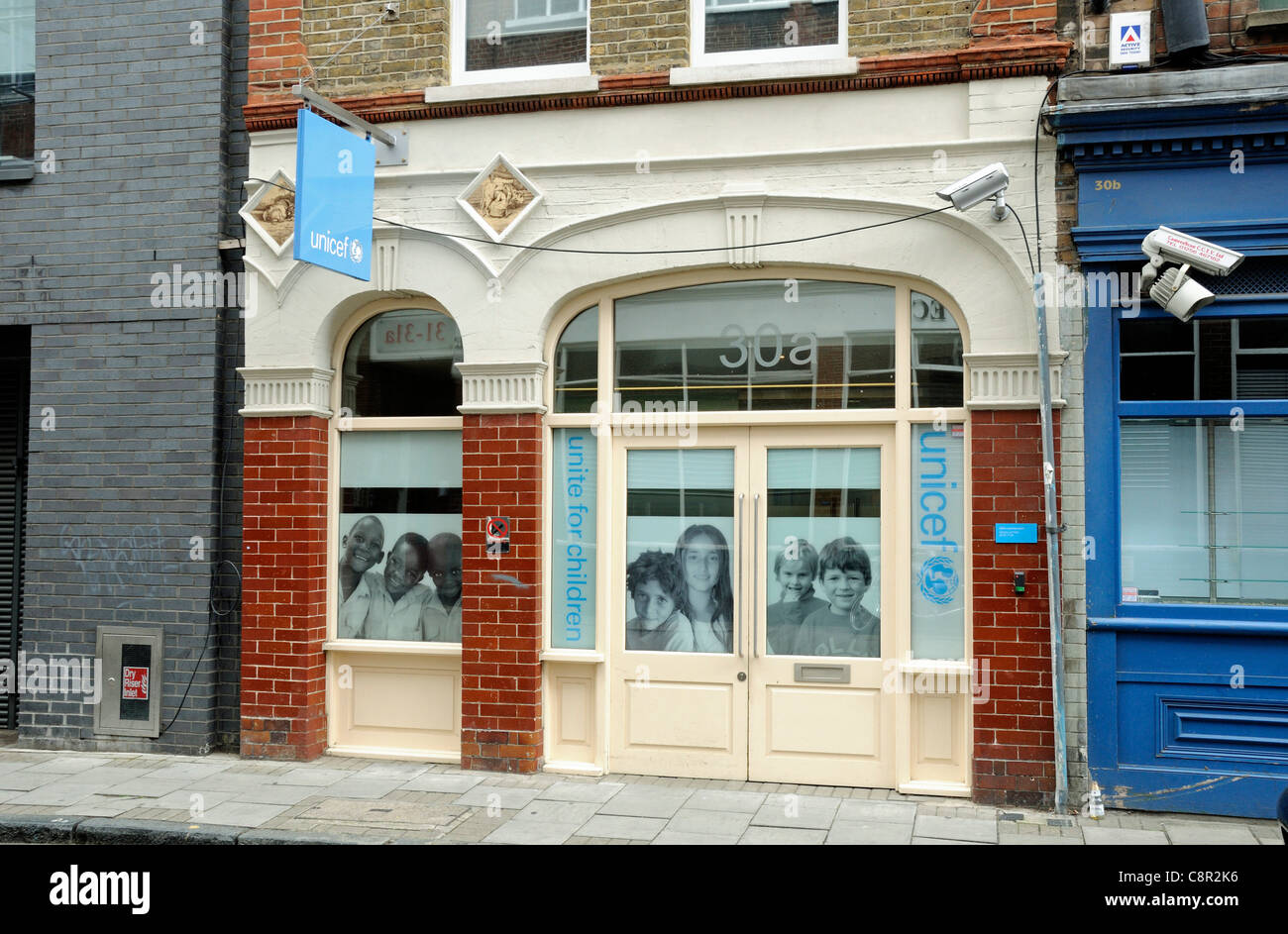 UNICEF office in Clerkenwell London England UK Stock Photo - Alamy