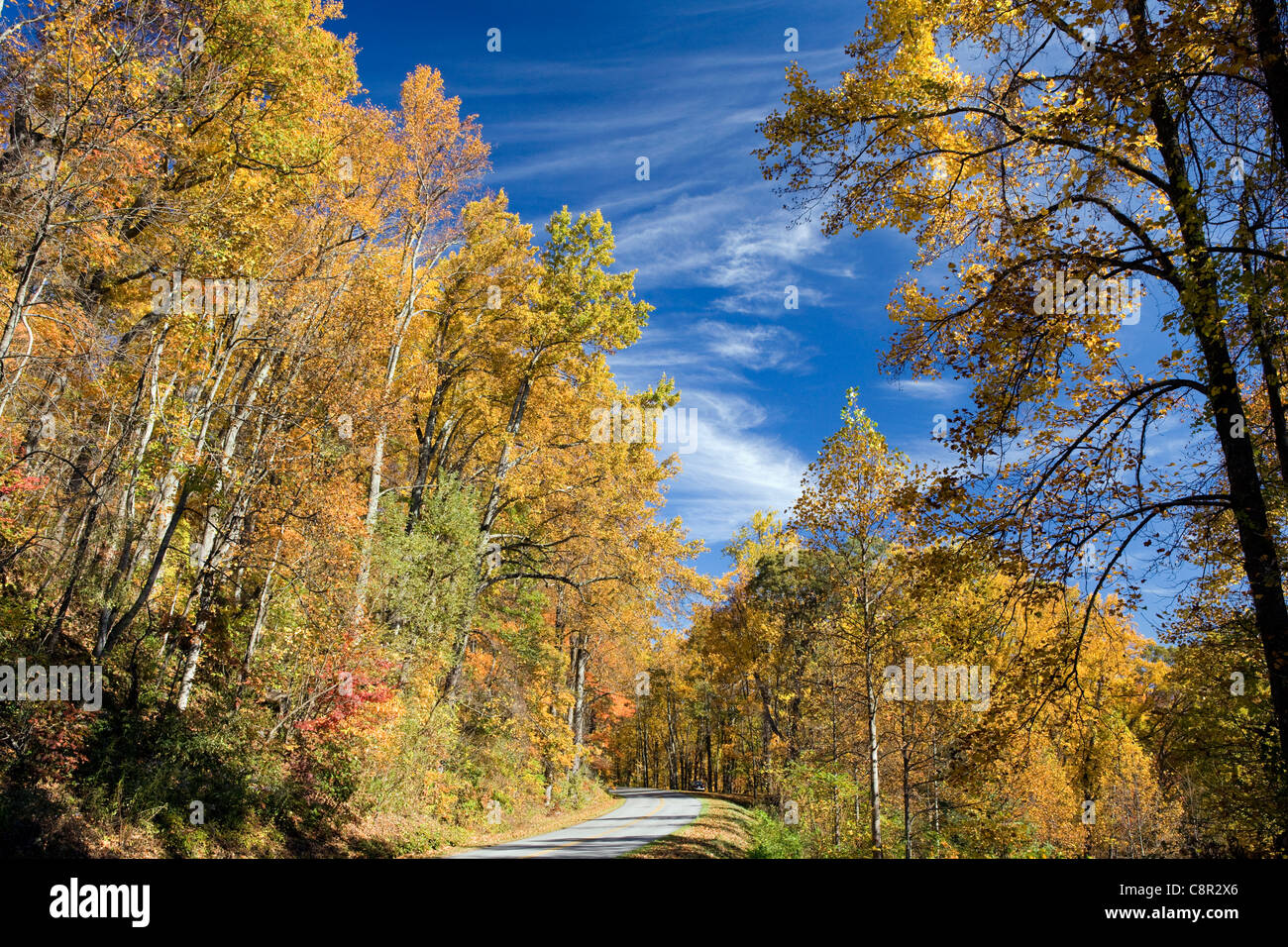 Blue ridge parkway hi-res stock photography and images - Alamy