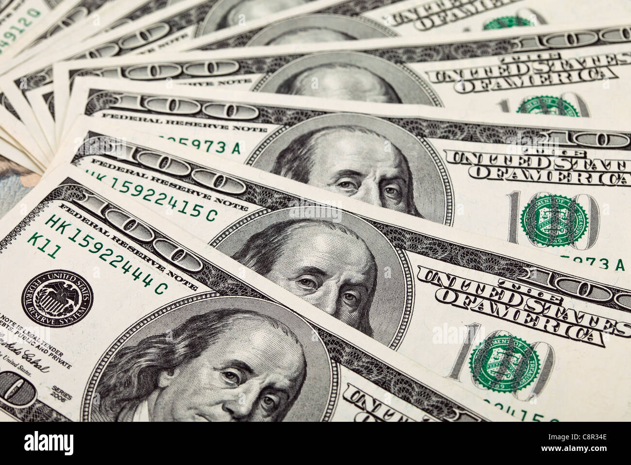 Money background of US dollars Stock Photo - Alamy