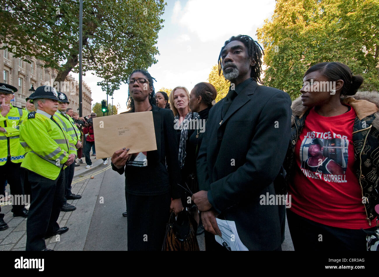 Families and friends of relatives who have died in police custody march ...