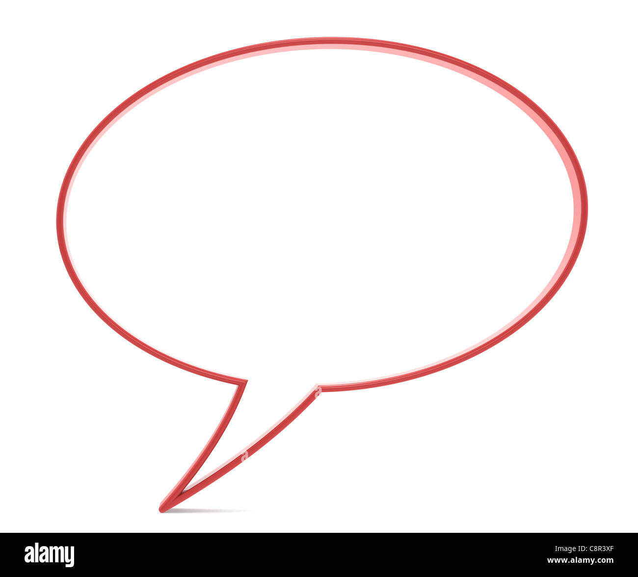 Speech bubble Cut Out Stock Images & Pictures - Alamy