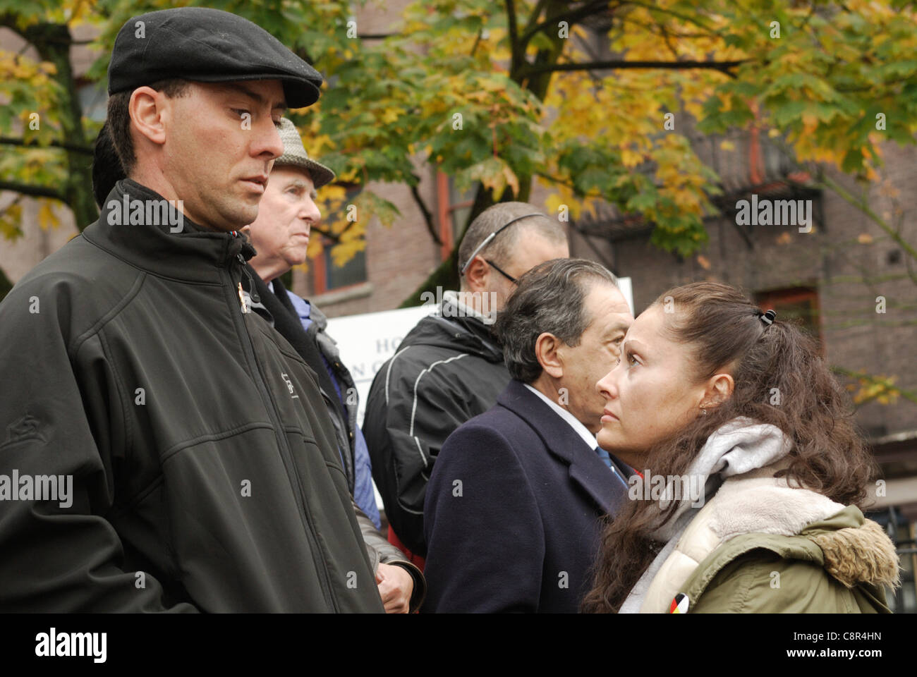 Being confronted by hi-res stock photography and images - Alamy