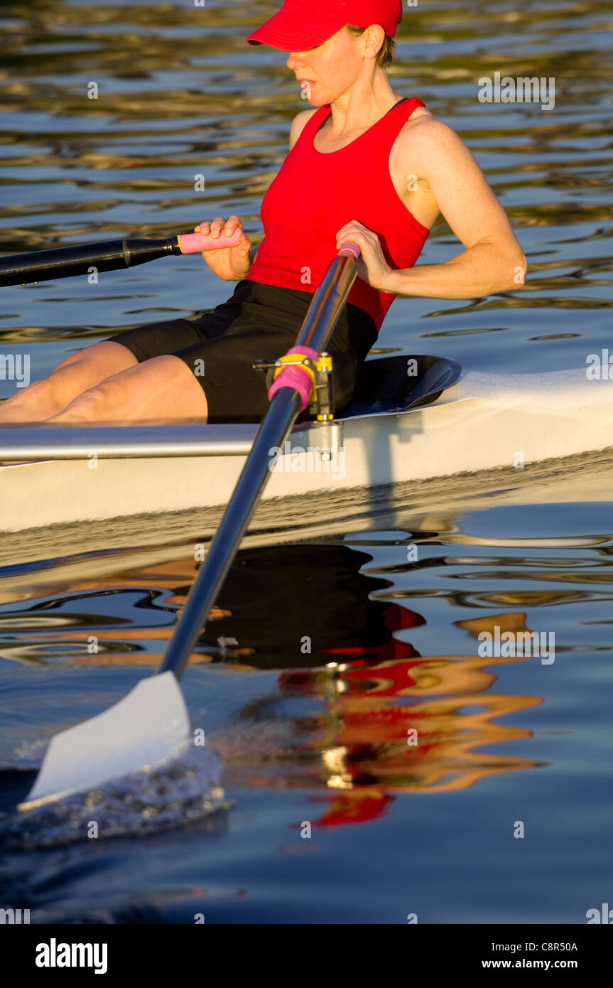 Adult rowing boat hi-res stock photography and images - Alamy