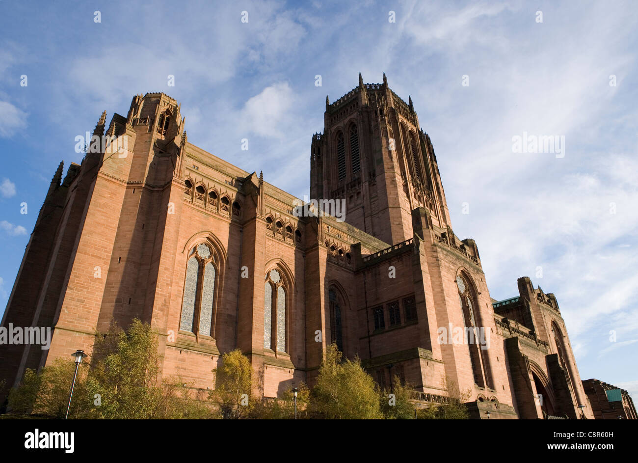 Outside the Liverpool Anglican Cathedral Stock Photo - Alamy