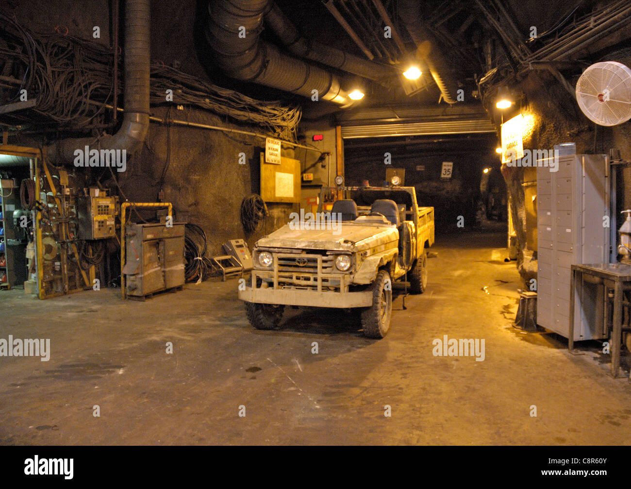 Underground at Coleman Mine in Sudbury, Ontario, Canada Stock Photo - Alamy