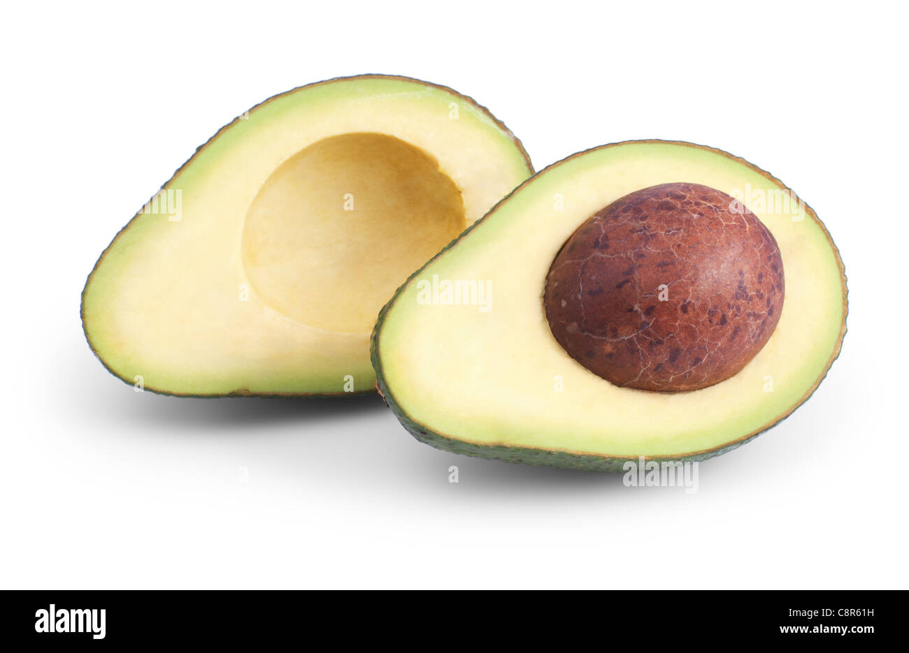 Avocado cross section hi-res stock photography and images - Alamy