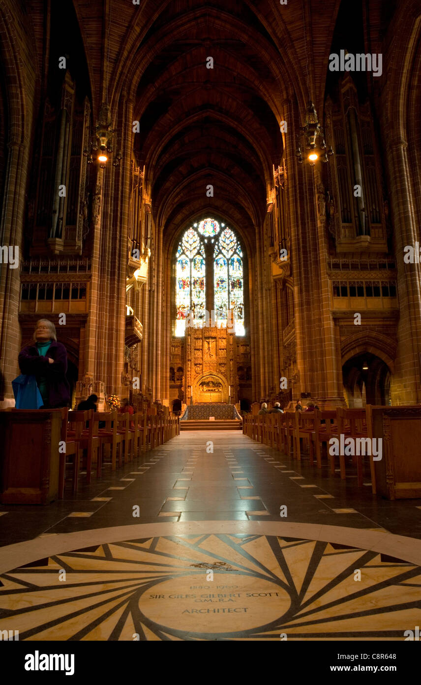 Inside liverpool cathedral hi-res stock photography and images - Alamy