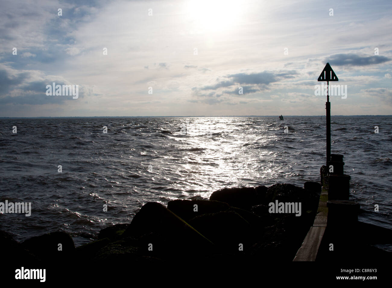 Felixstowe port sunset hi-res stock photography and images - Alamy