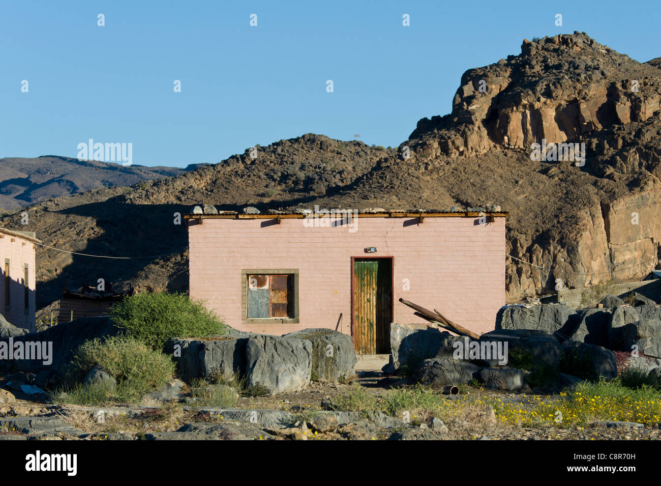 Farm workers house in Noordoewer Namibia Stock Photo - Alamy
