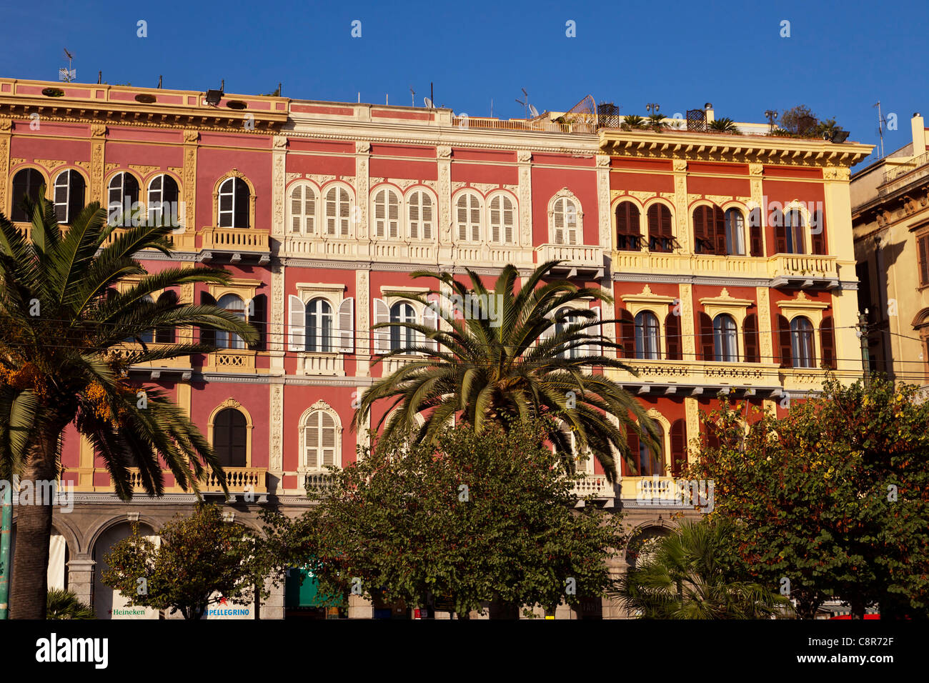 Old city center Cagliari , Italy Sardinia Stock Photo - Alamy