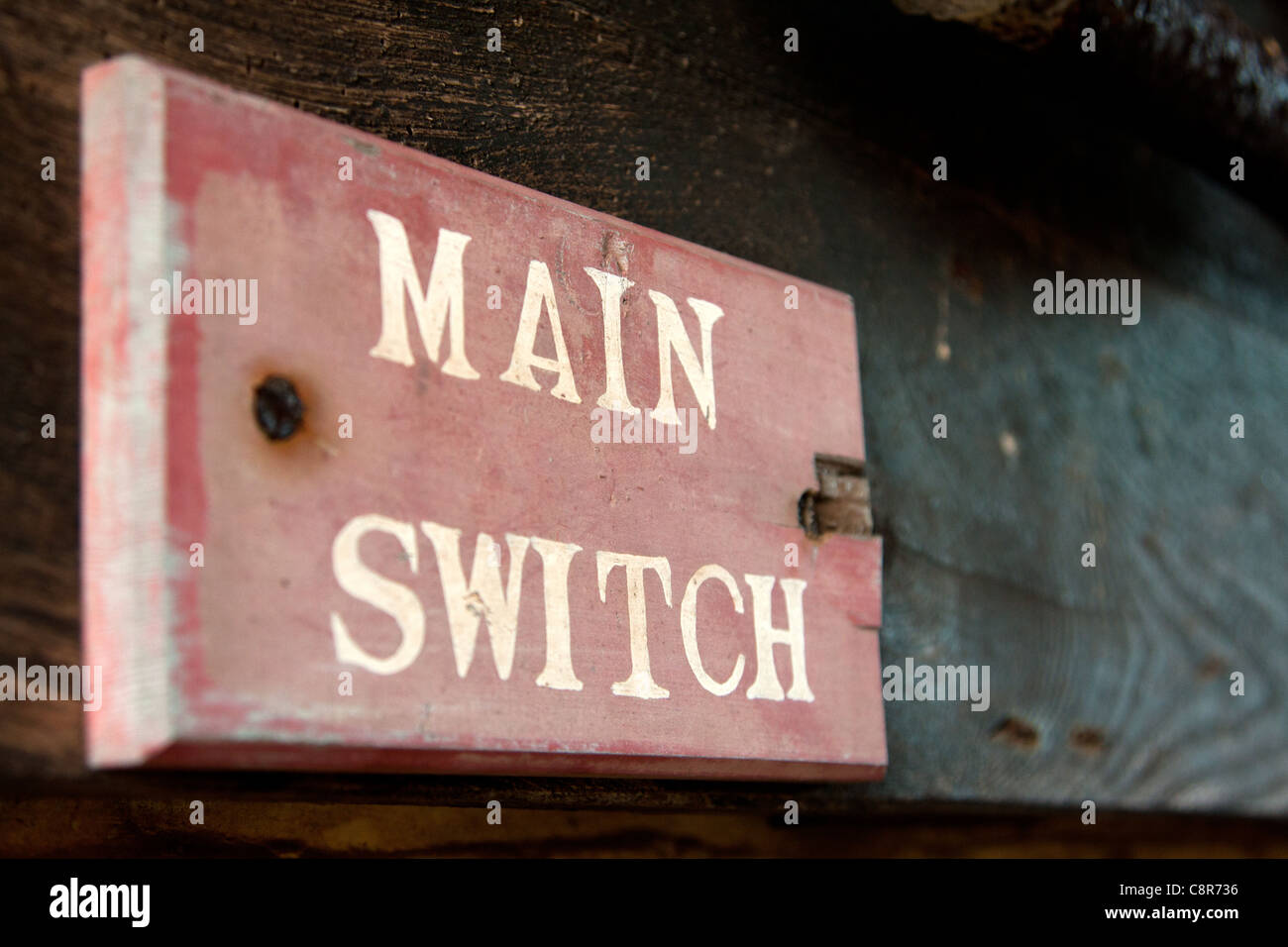Main switch hi-res stock photography and images - Alamy