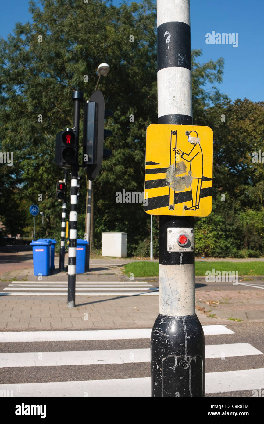 A Dutch pedestrian crossing, 2011 Stock Photo - Alamy