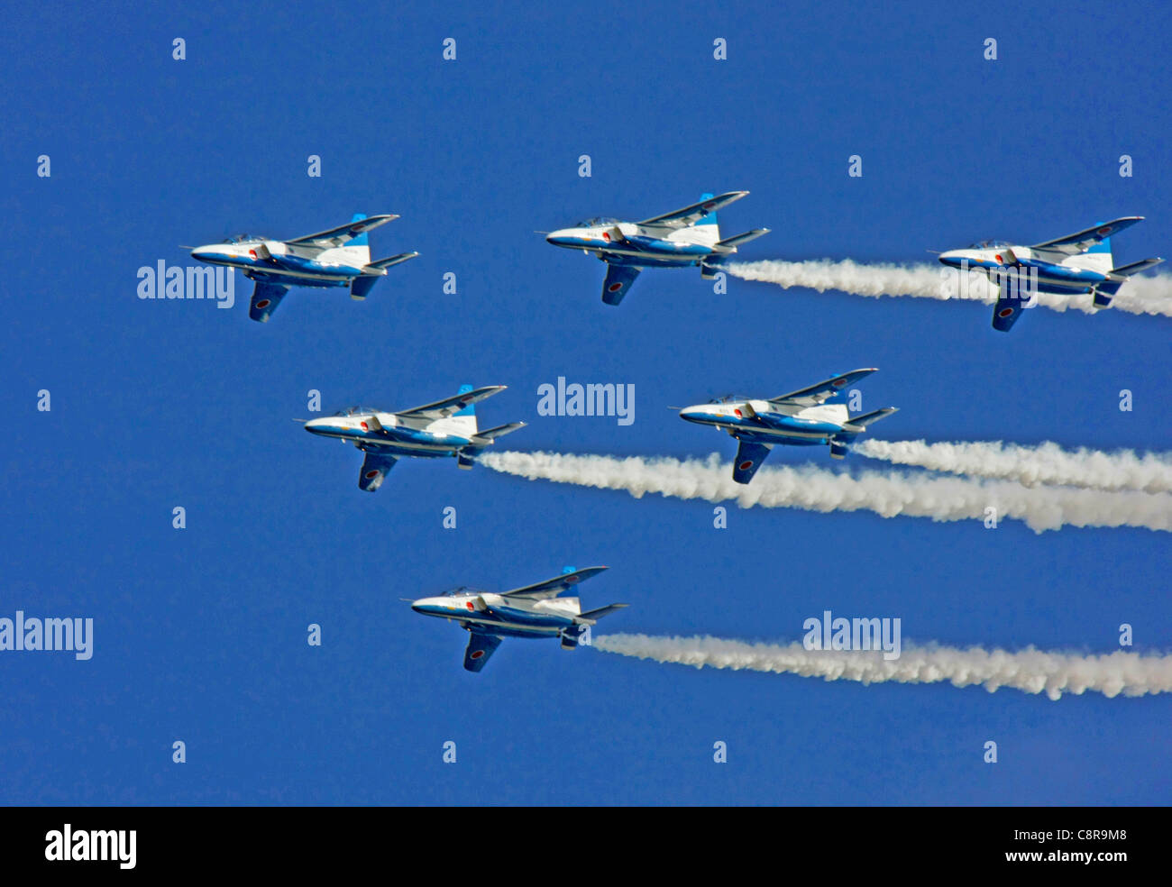 Jasdf blue impulse display aircraft hi-res stock photography and images ...