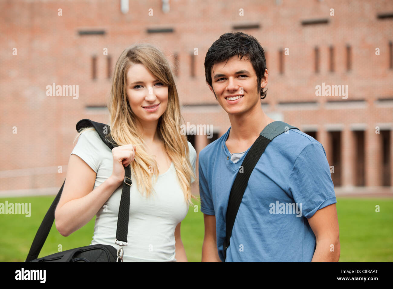 College couple enjoying romantic together hi-res stock photography and ...