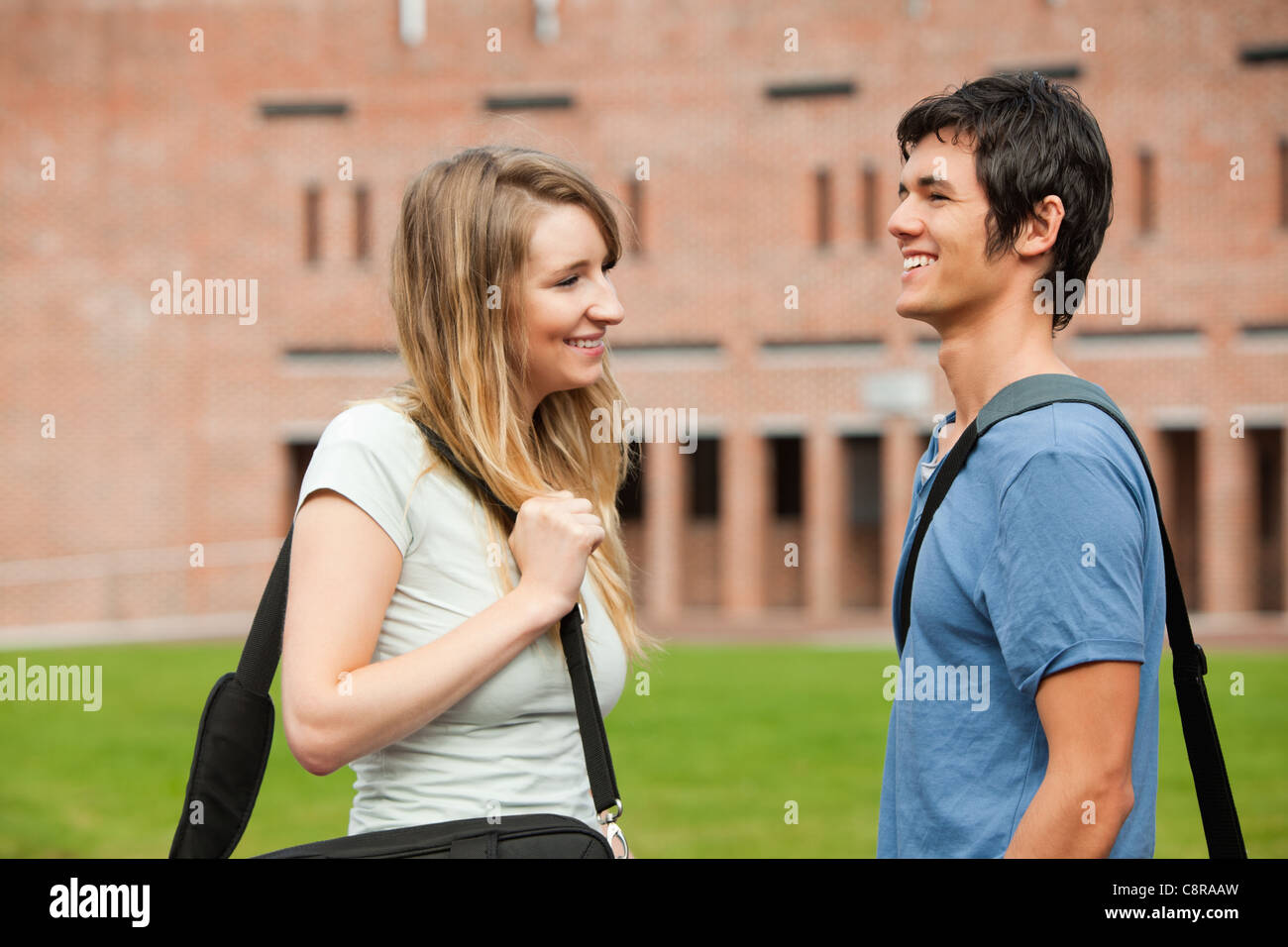 College couple enjoying romantic together hi-res stock photography and ...