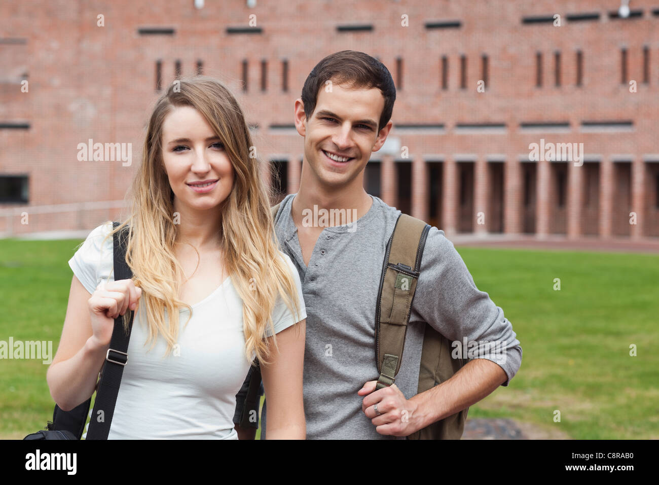 College couple enjoying romantic together hi-res stock photography and ...