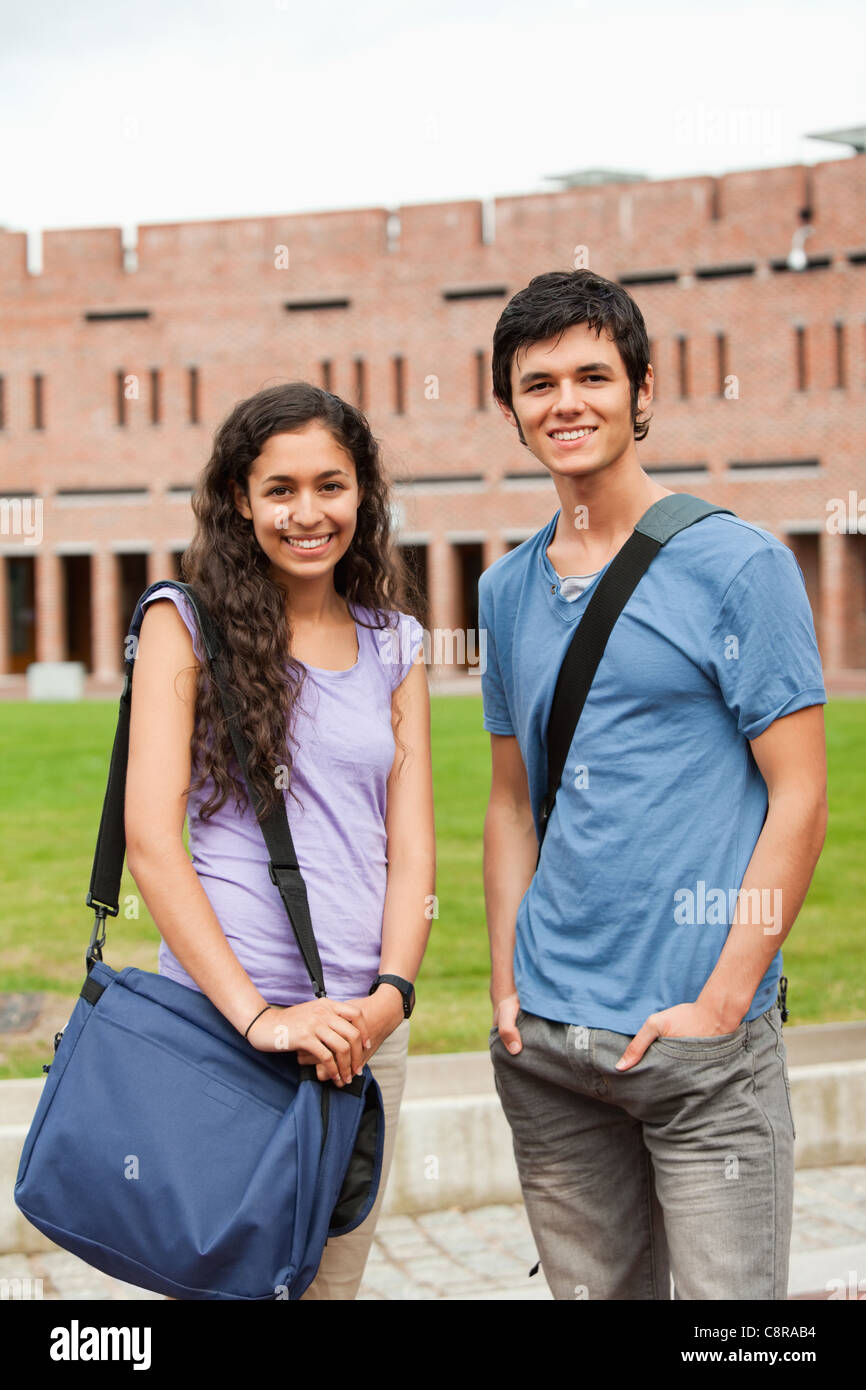 Portrait of classmates posing Stock Photo - Alamy
