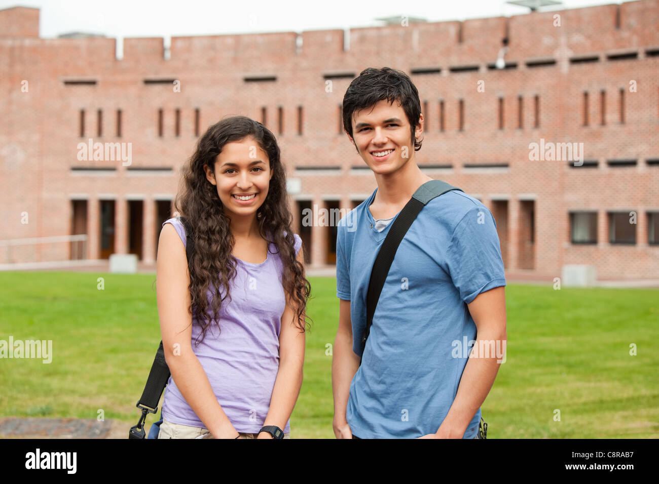 College couple enjoying romantic together hi-res stock photography and ...