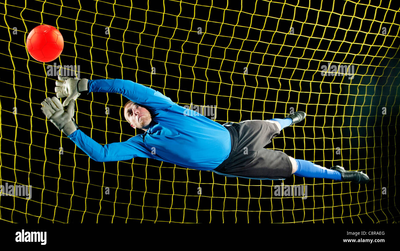 Soccer Goalie Wide Field View