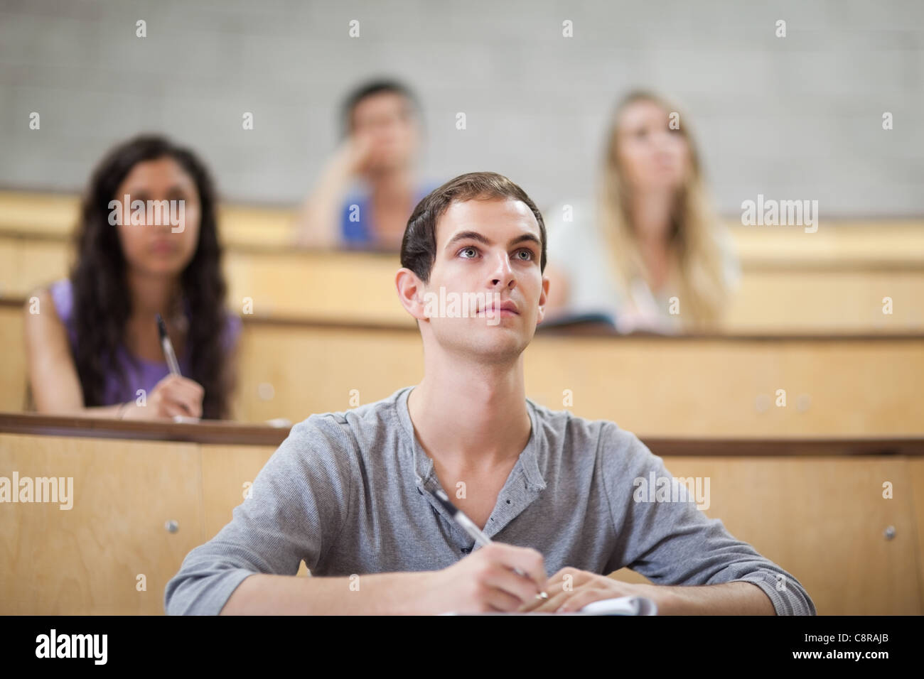 Students listening during a lecture Stock Photo - Alamy Students listening during a lecture Stock Photo - Alamy