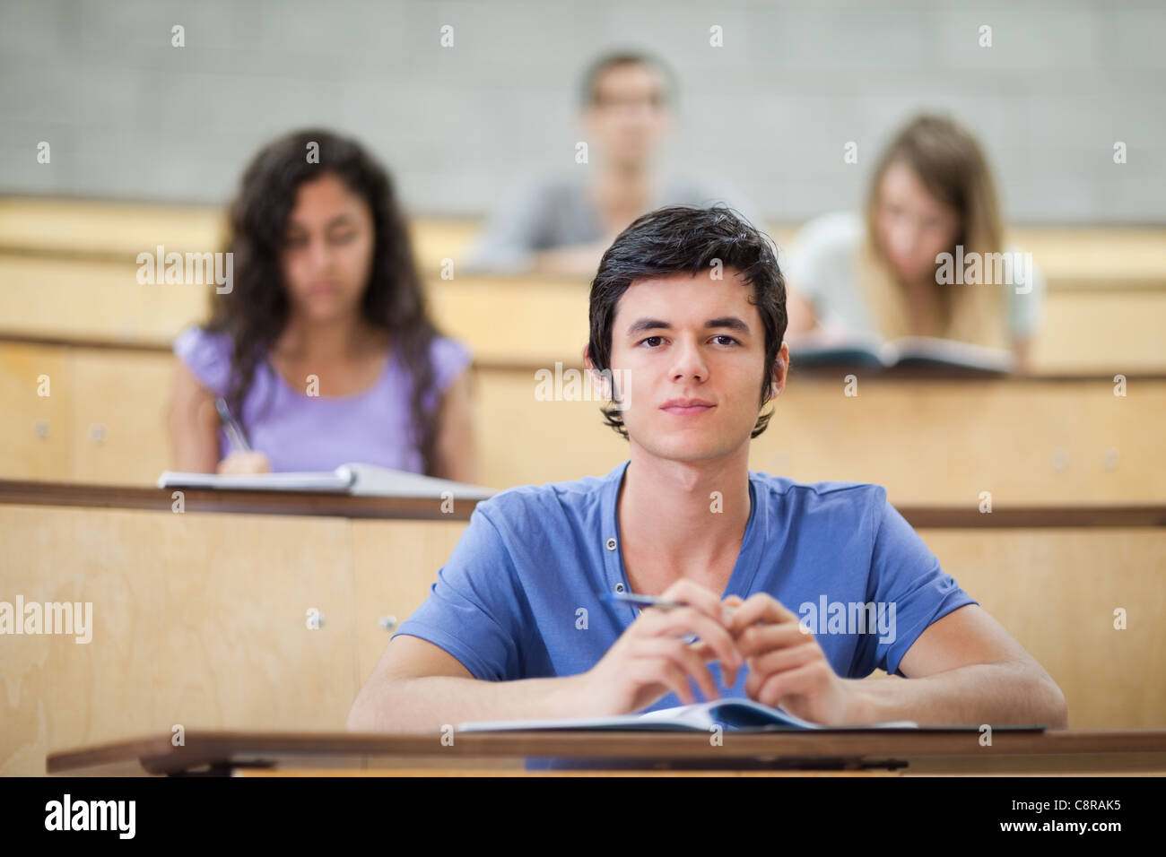 Taking notes during a lecture hi-res stock photography and images - Alamy