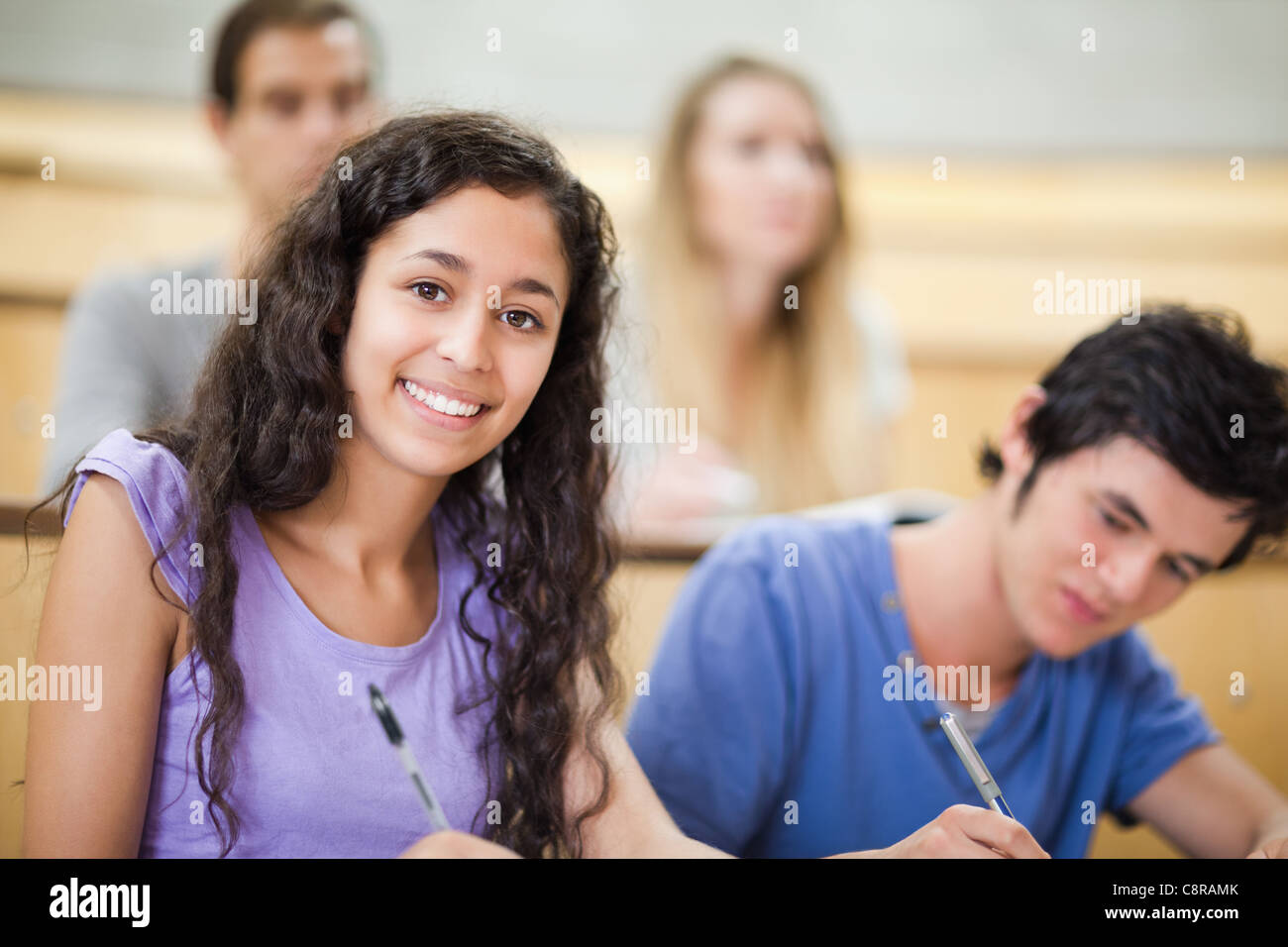 Student lecture theatre notes hi-res stock photography and images - Alamy