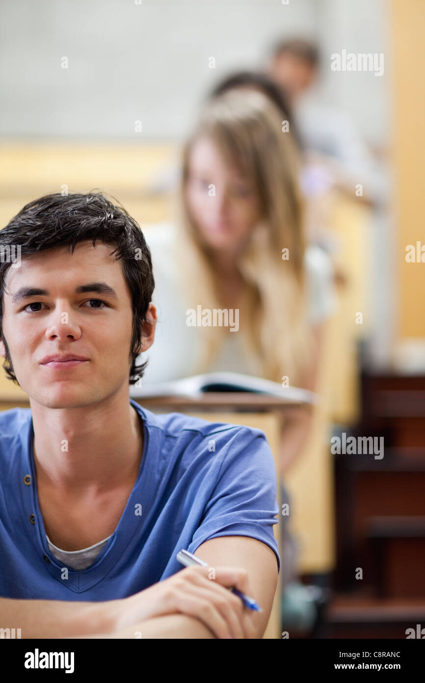 Portrait of young students during examination Stock Photo - Alamy