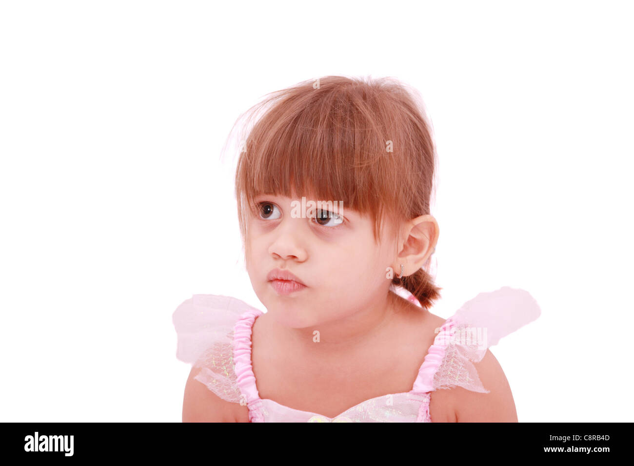 closeup portrait of a little girl Stock Photo - Alamy