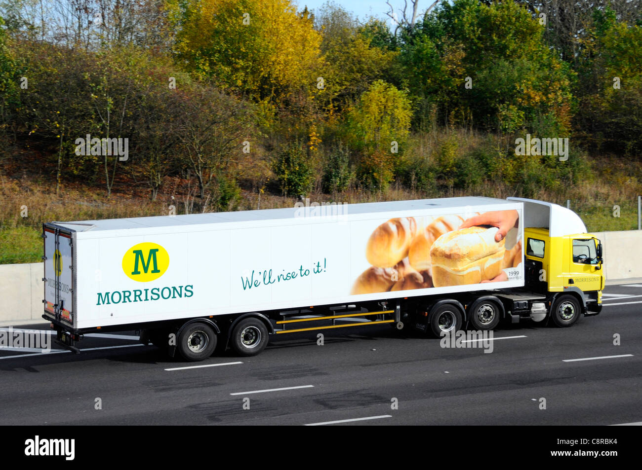 Morrisons lorry hi-res stock photography and images - Alamy