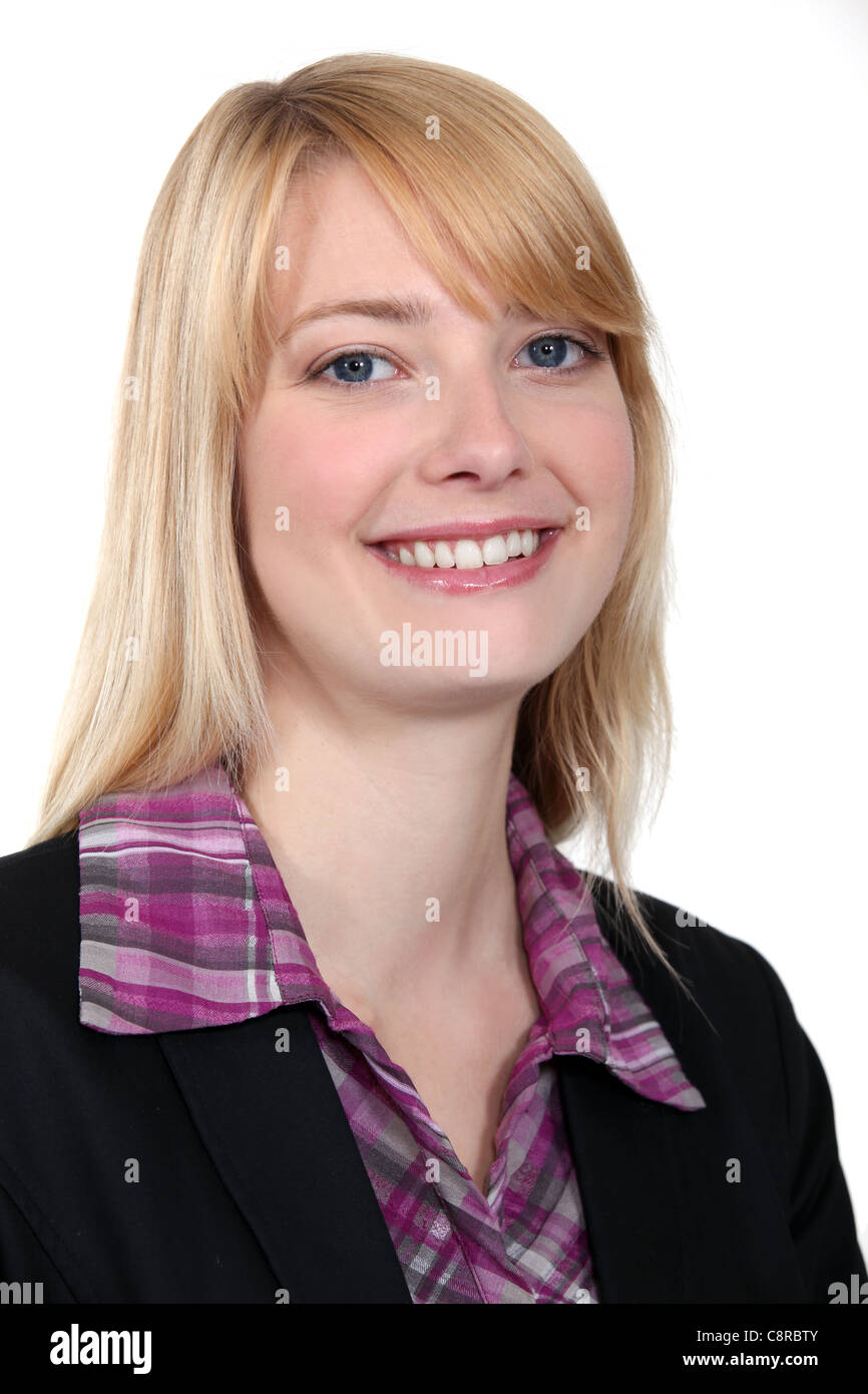 portrait of young female executive Stock Photo - Alamy portrait of young female executive Stock Photo - Alamy